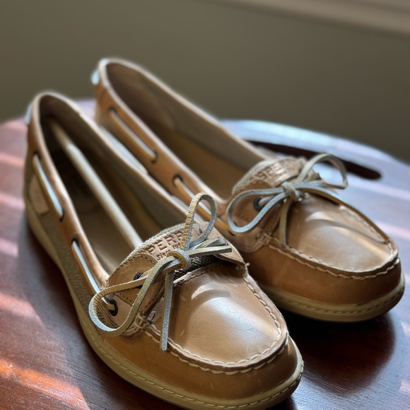 Sperry | Shoes | New Sperry Tan Leather Angelfish Loafers | Poshmark